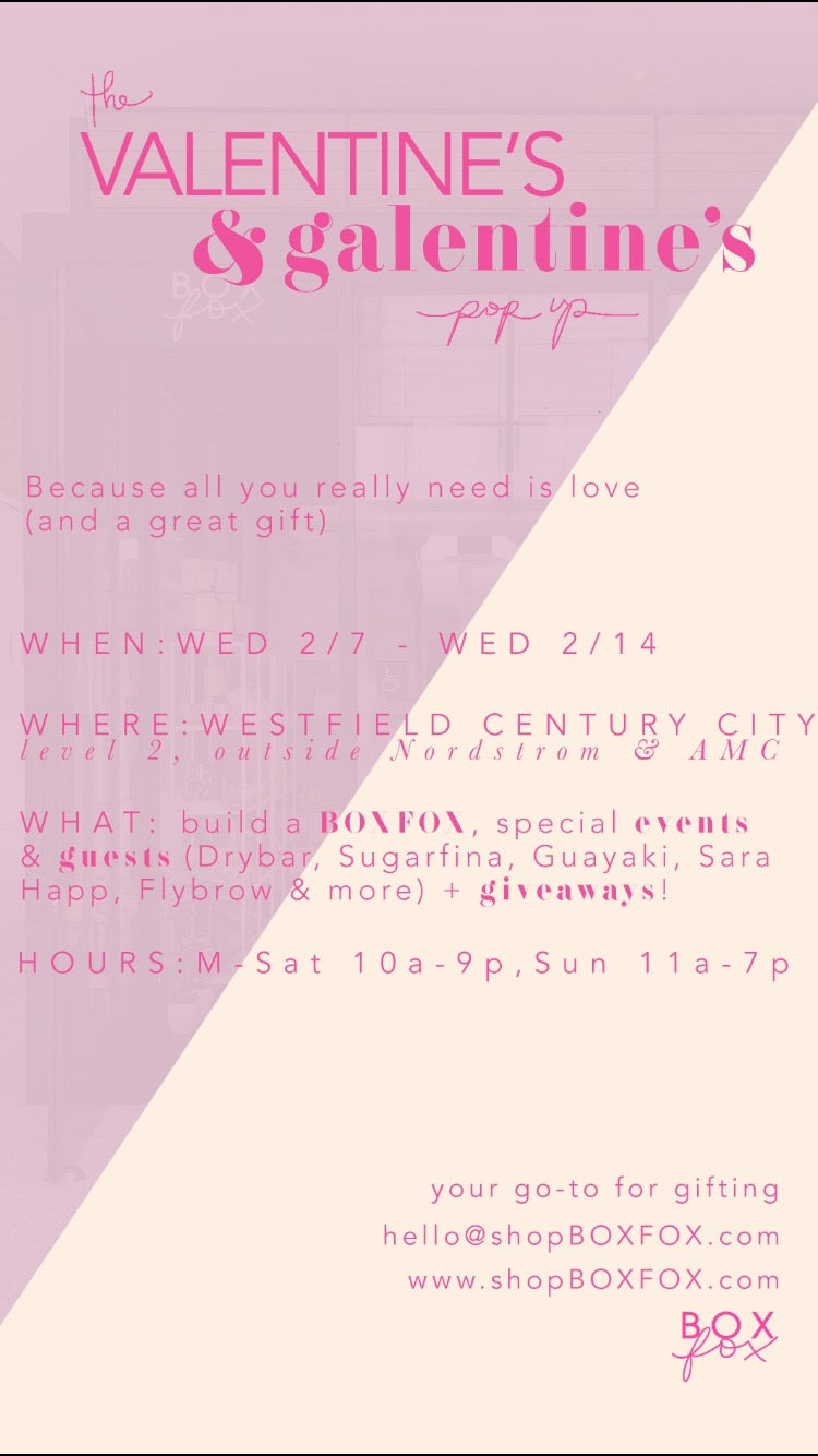 LOVE YOU, MEAN IT / Valentine's Pop-up Announcement | BOXFOX